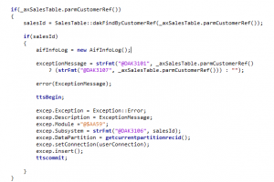 Creating a Default Lookup Form with Filter in Dynamics AX | Stoneridge ...