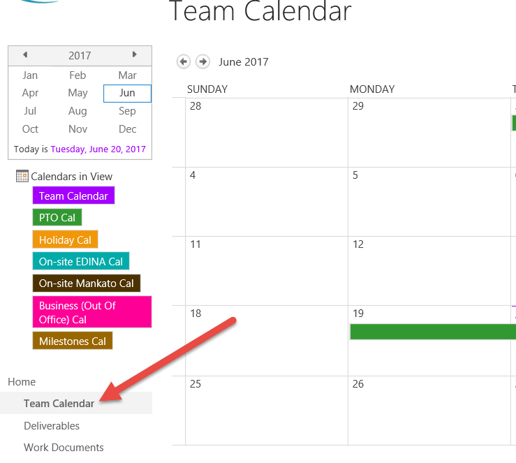 Creating A Color Coded Calendar In SharePoint Online Stoneridge Software