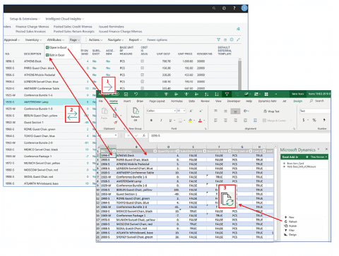 How to Use Excel in Microsoft Dynamics 365 Business Central ...