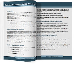 Statistical Accounts How-To Guide | Stoneridge Software