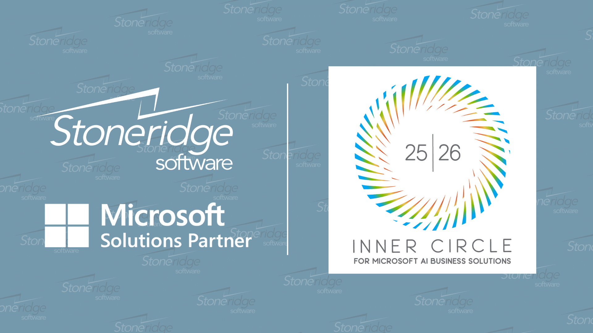 Stoneridge Software Honored as a Microsoft Inner Circle Partner for 2025/2026 | Stoneridge Software